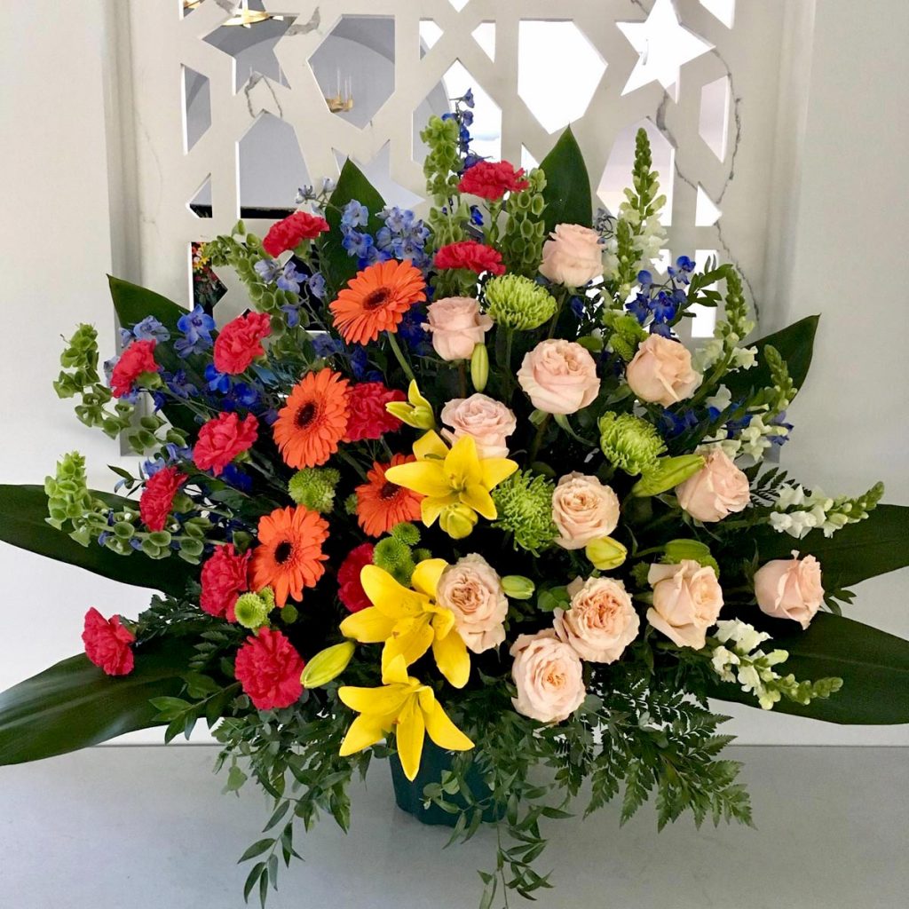 Multicolor Casket Spray - Hollywood Forever