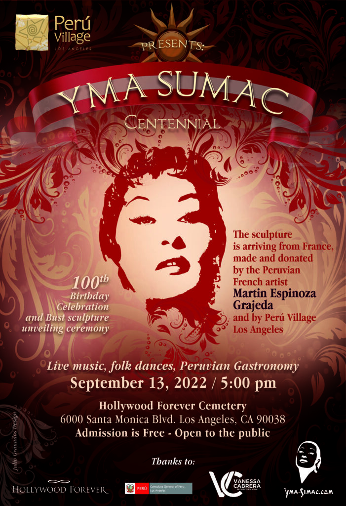Yma Sumac - Centennial - Hollywood Forever